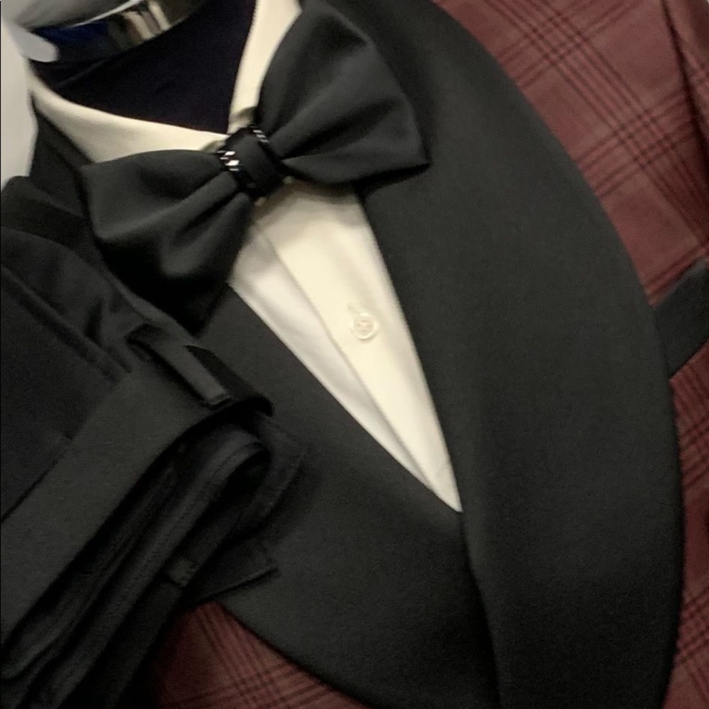 Spectacular Brown Plaid Shawl Lapel Neapolitan Tuxedo… - Gem